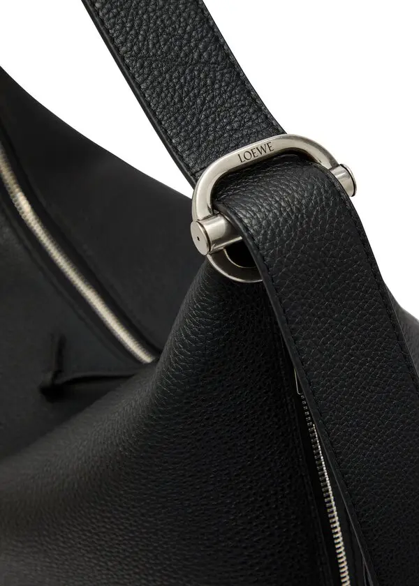 Loewe Loop Medium Grained Leather Bucket Bag