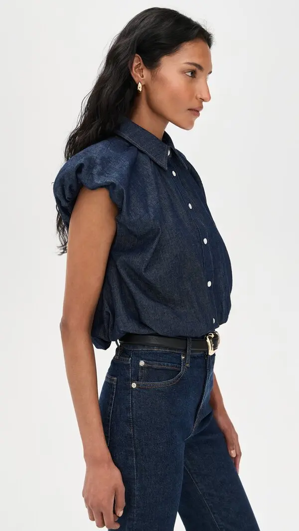 FRAME The Shell Top