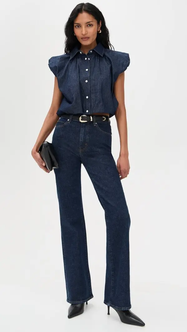 FRAME The Shell Top