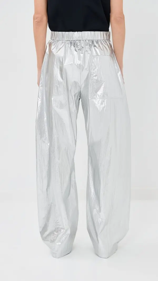 Tibi Metallic Winslow Petite Pants