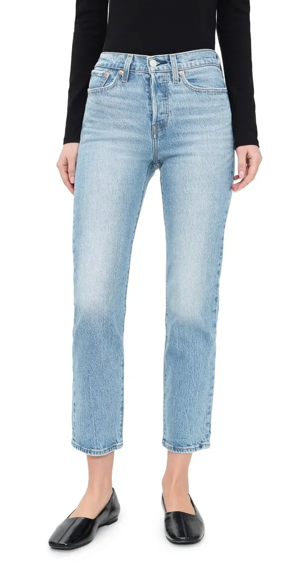 LEVI'S Wedgie Straight Leg Jeans