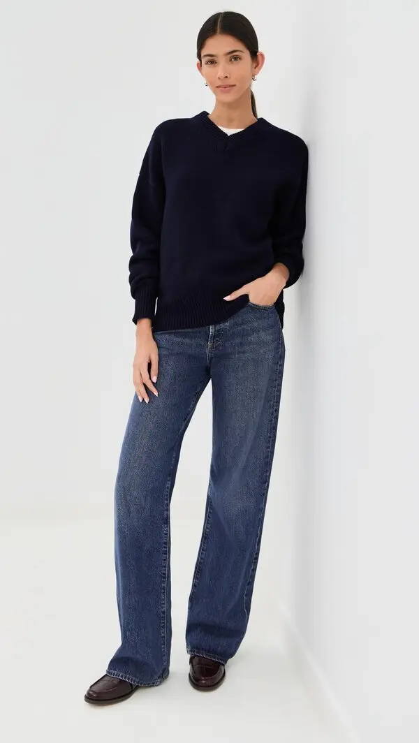 Daughter Wool V-neck Pullover