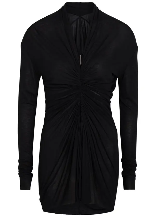 Rick Owens Radiance Ruched Jersey Top
