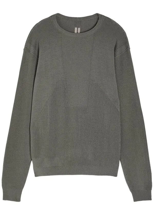 Rick Owens Ribbed Wool Jumper