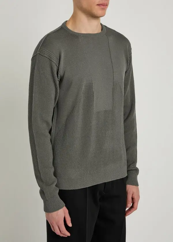 Rick Owens Ribbed Wool Jumper