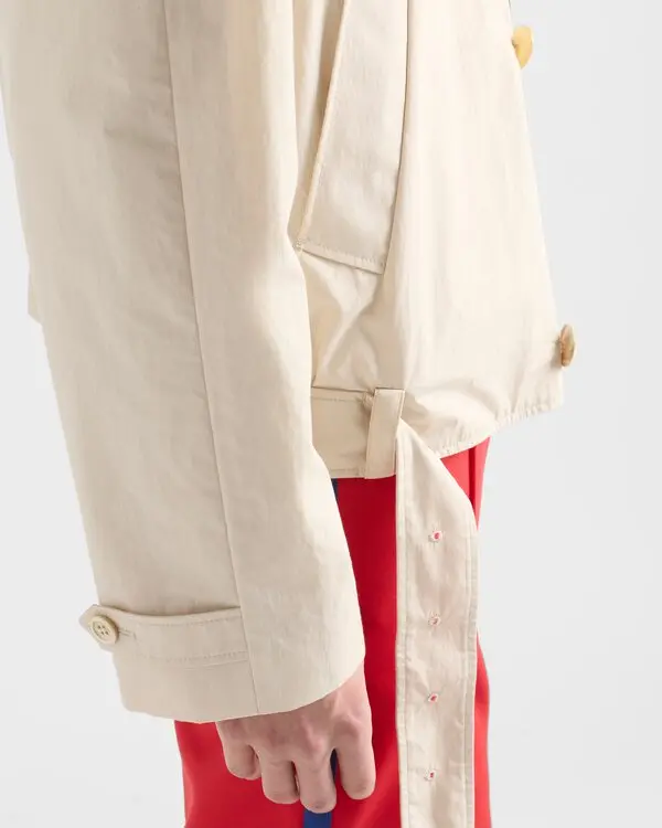 Prada Cotton Jacket - Chalk White
