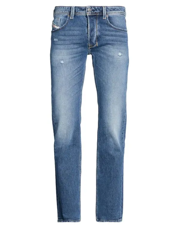 DIESEL® Cotton Elastane Straight-leg Jeans