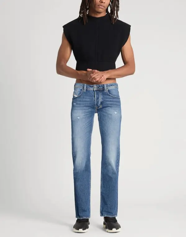 DIESEL® Cotton Elastane Straight-leg Jeans