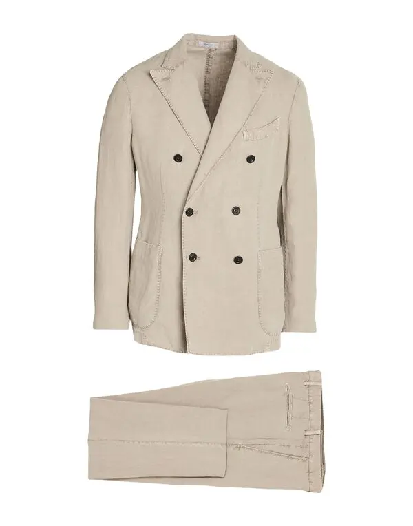 Boglioli Suit Size Linen - Sand