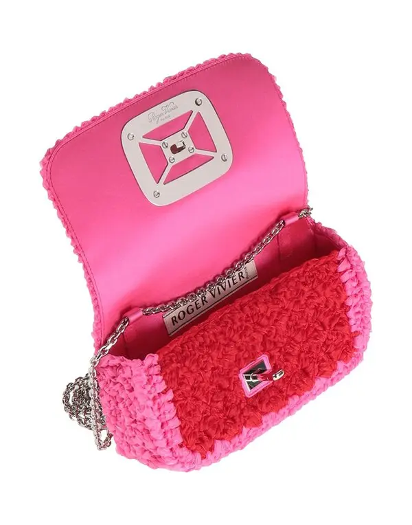 ROGER VIVIER Shoulder Bag In Textile Fibers