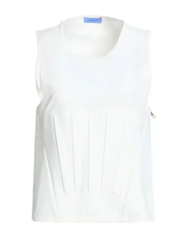 MUGLER Scuba Top - White