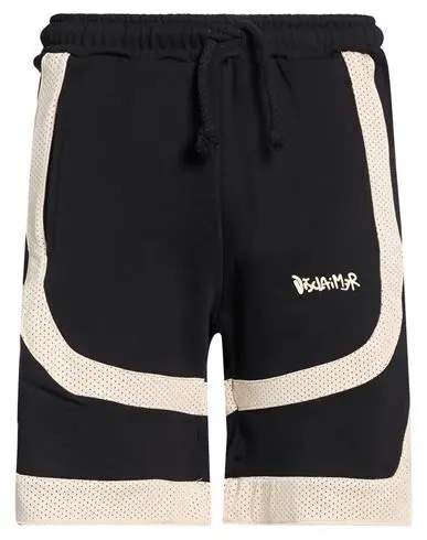 DISCLAIMER Cotton Shorts - Black