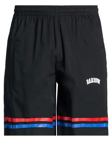 BARROW Athletic Cotton Shorts - Black