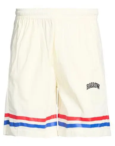 BARROW Cotton Athletic Shorts - White