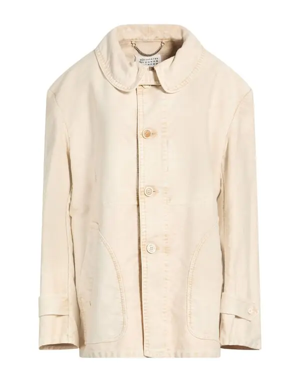 MAISON MARGIELA Woven Cotton Jacket