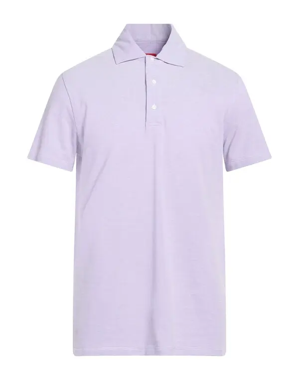Isaia Polo Shirt Size Cotton - Purple