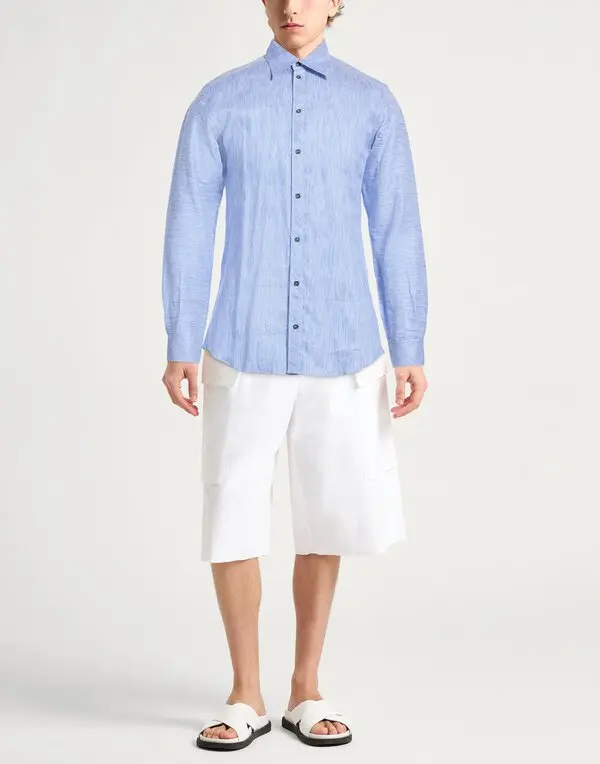 Dolce & Gabbana Gold Shirt Size Linen, Cotton - Blue - 44% Off |  Editorialist