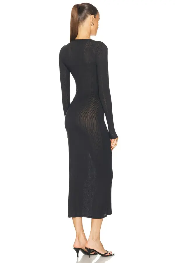 NEGATIVE UNDERWEAR Whipped Henley Dress