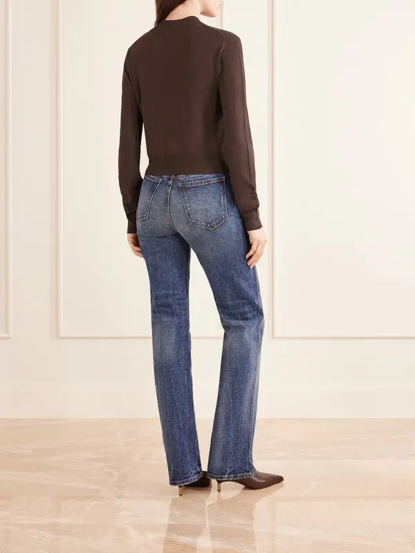 Brandon Maxwell Aubrey Knitted Cardigan