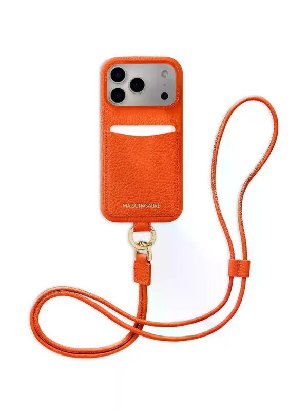 MAISON DE SABRE Sling Iphone 17 Pro Case - Orange