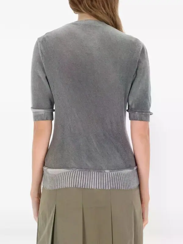 Our Legacy Ribbed-details T-shirt