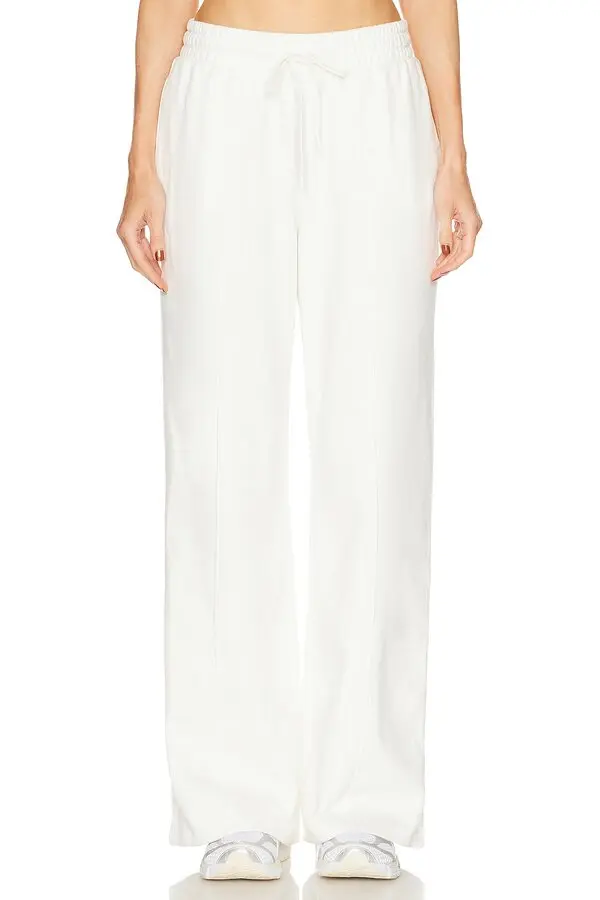 Beyond Yoga Luxe Fleece Pintuck Wide Leg Pant