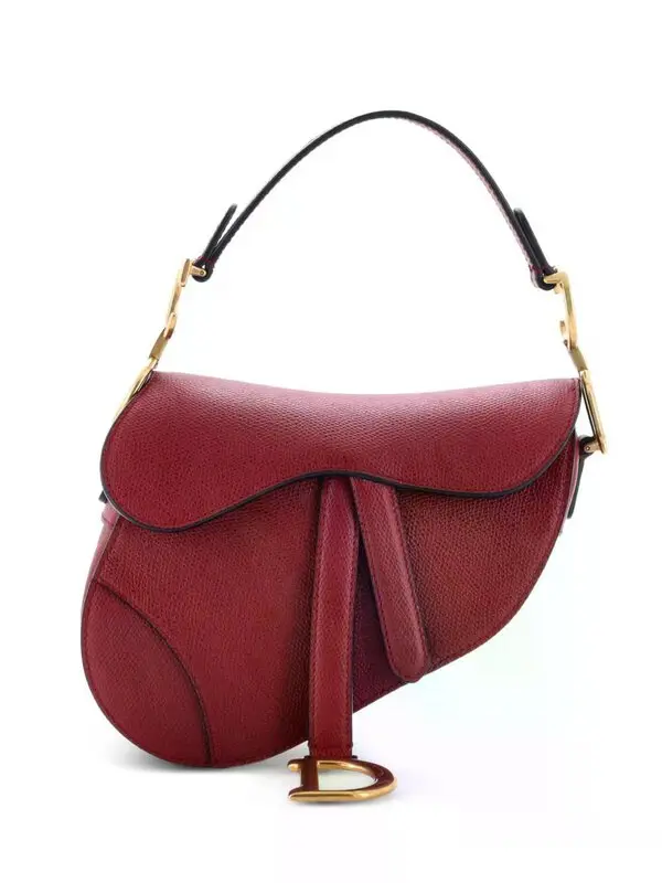 Dior Saddle Mini Shoulder Bag - Red