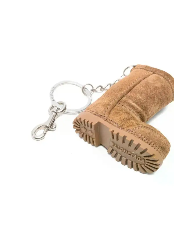 Balenciaga Suede Boot Keyring