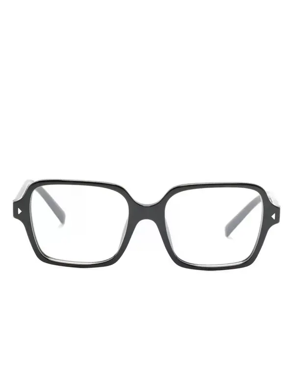 Prada Square-frame Glasses - Black