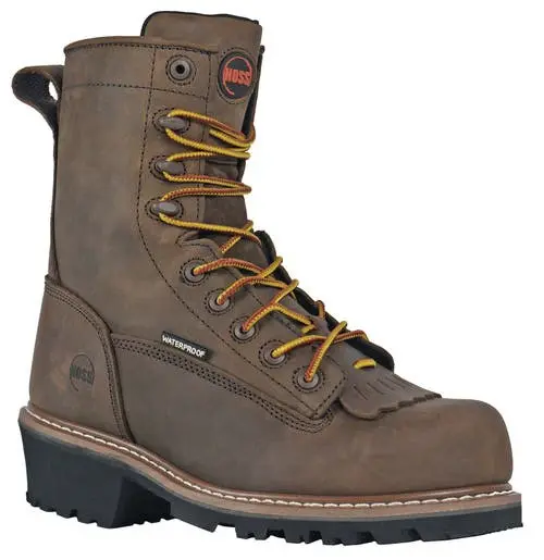 HOSS BOOT COMPANY Cross Cut Kiltie Logger Work Boot