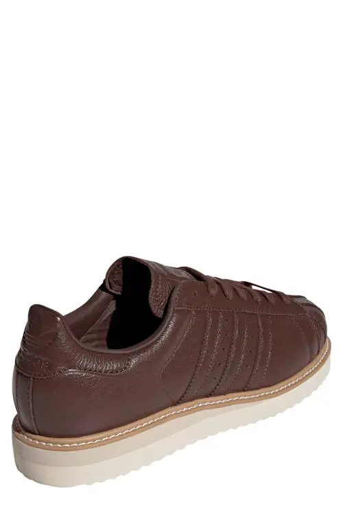 Adidas Gender Inclusive Superstar Lux Sneaker - Brown/brown/warm Sandstone