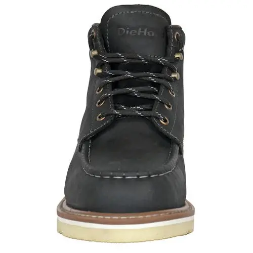 DIEHARD Mustang 6-inch Soft Toe Work Boots - Black