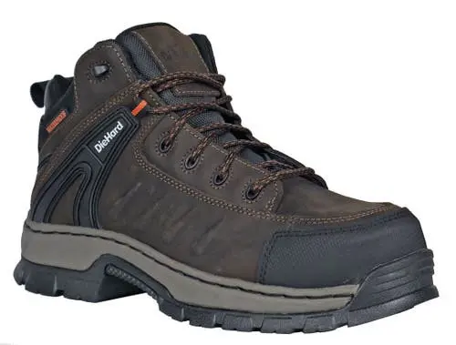 DIEHARD Squire Composite Toe Waterproof Work Boot - Brown