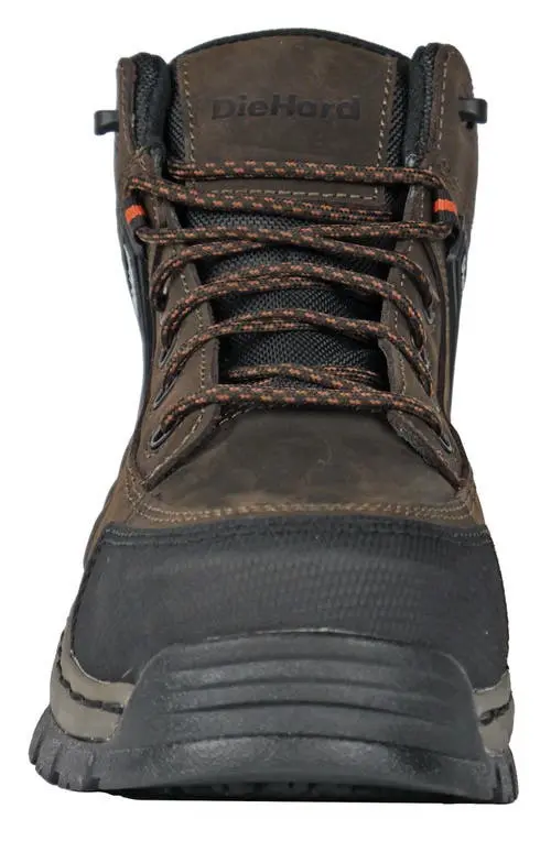 DIEHARD Squire Composite Toe Waterproof Work Boot - Brown