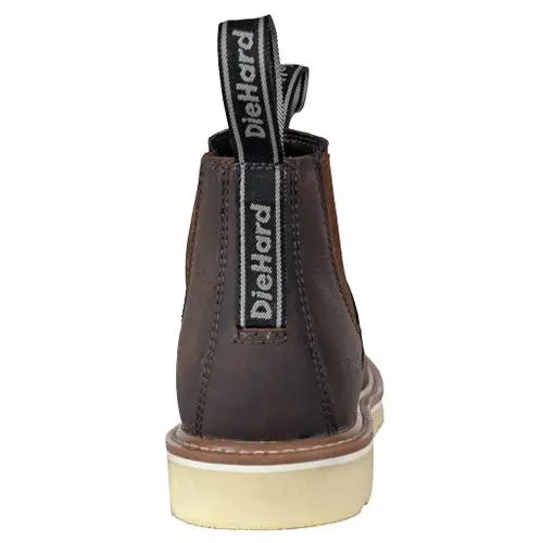 DIEHARD Colt Goodyear Welt Work Chelsea Boot - Brown