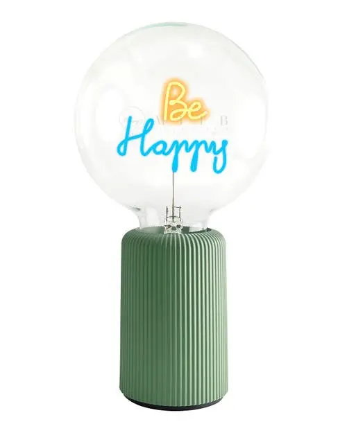 MITB Be Happy Portable Table Lamp - Olive