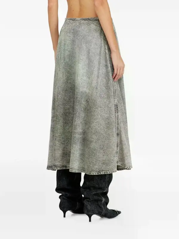 DIESEL® Midi De-annie-s2 Denim Skirt