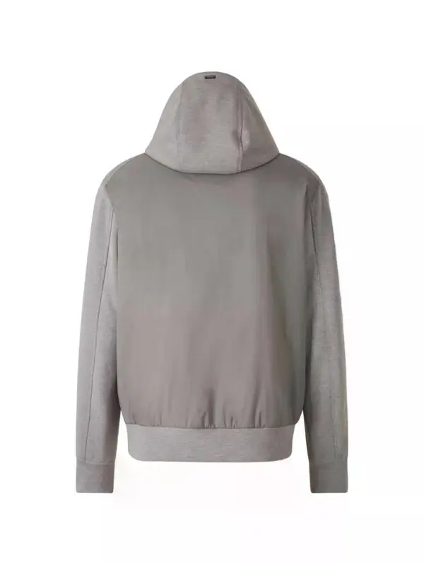 Herno Hooded Zip Sweater