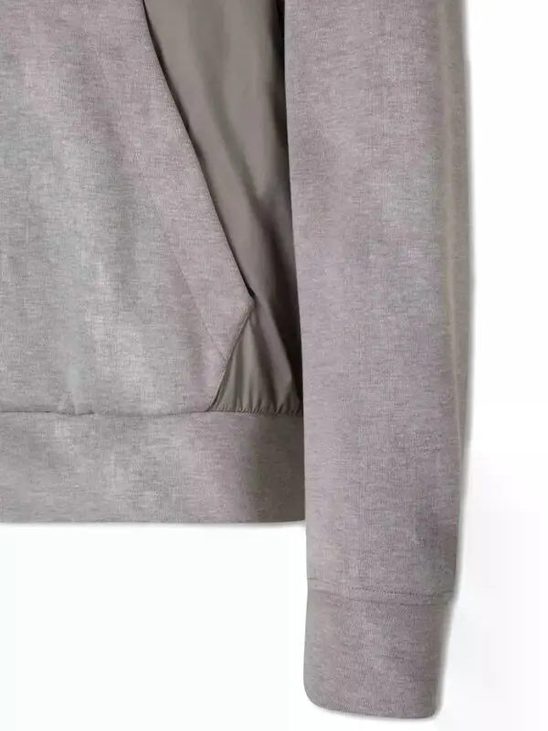Herno Hooded Zip Sweater