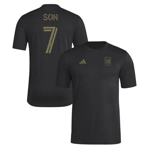 Adidas Son Heung-min Lafc Pre-game T-shirt - Black