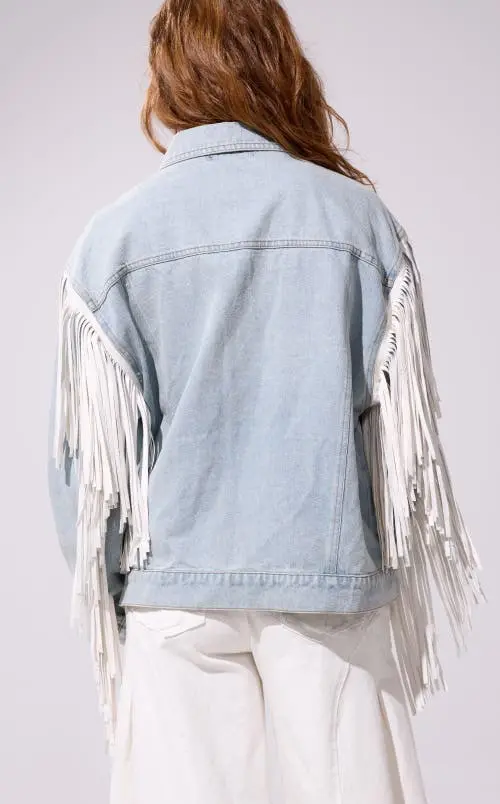 AZALEA WANG Arla Fringe Jacket
