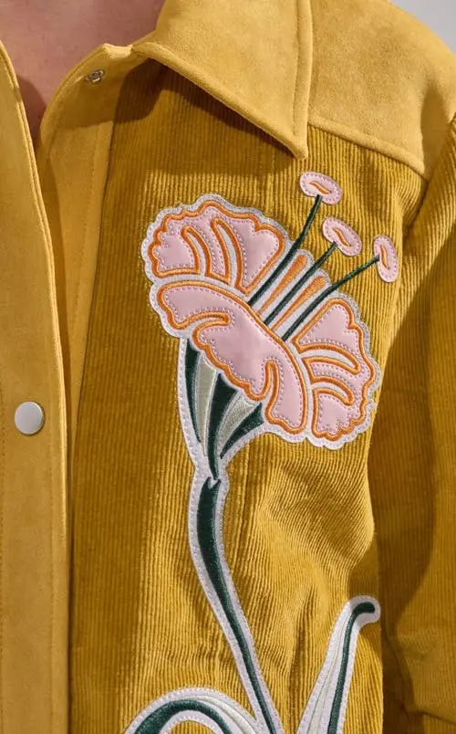 AZALEA WANG Geraldine Corduroy Jacket