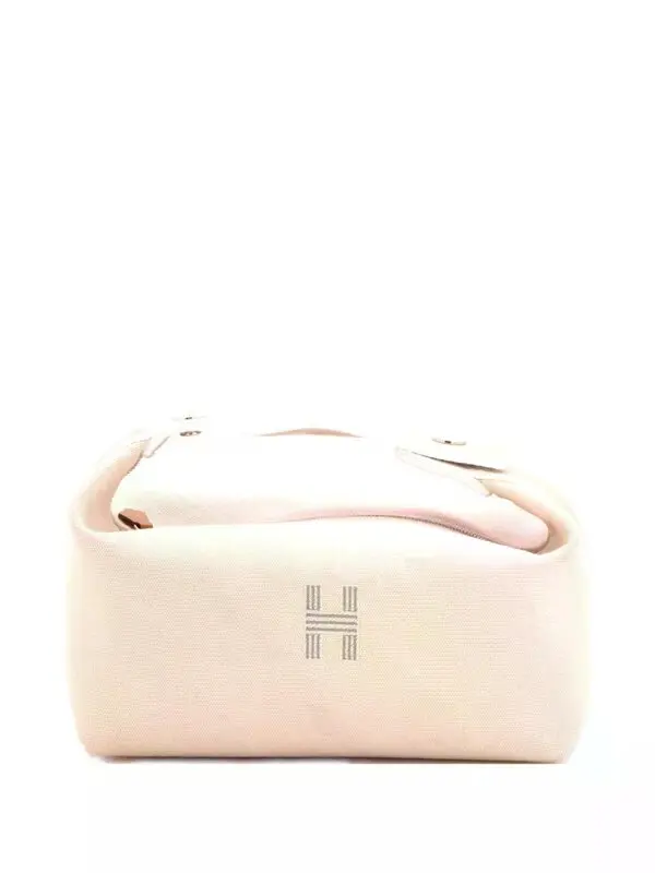 Hermès Bride-a-brac Travel Case Toile Pm Pouch