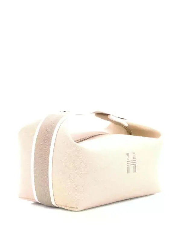 Hermès Bride-a-brac Travel Case Toile Pm Pouch