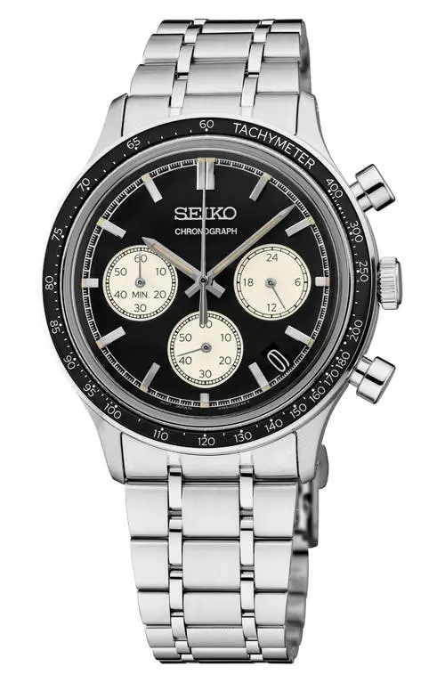 SEIKO WATCHES Essentials Chronograph Bracelet Watch