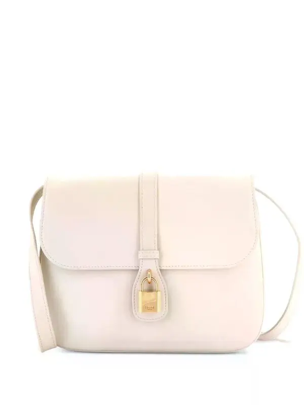 Celine Folco Bag Triomphe Coated Canvas Medium Crossbody Bag - Brown