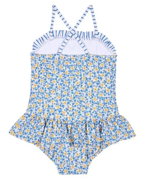FLORENCE EISEMAN Floral Skirted Swimsuit