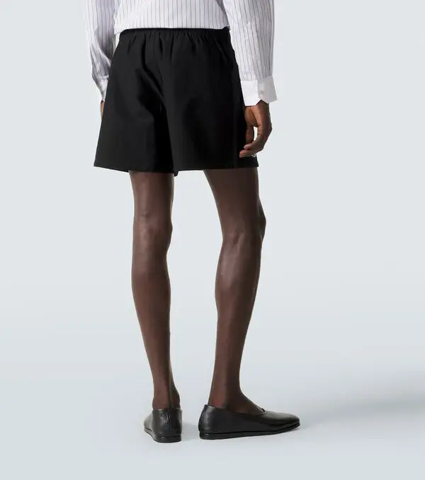 BODE Logo Cotton Twill Bermuda Shorts