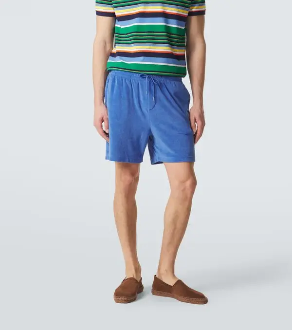Polo Ralph Lauren Cotton-blend Shorts - Blue