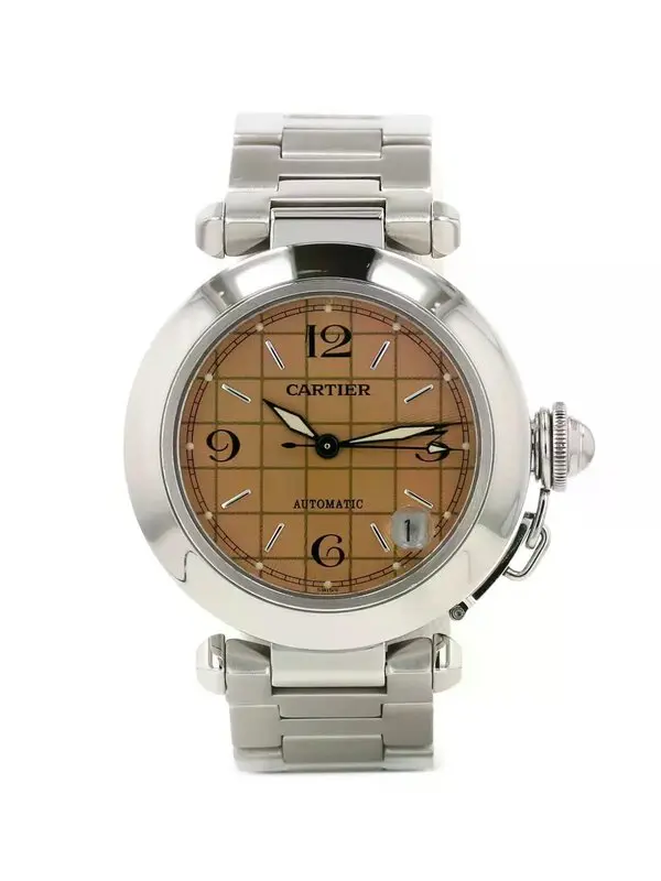 Cartier 2000s Pasha Screwed Caseback 35mm Watch - Silver